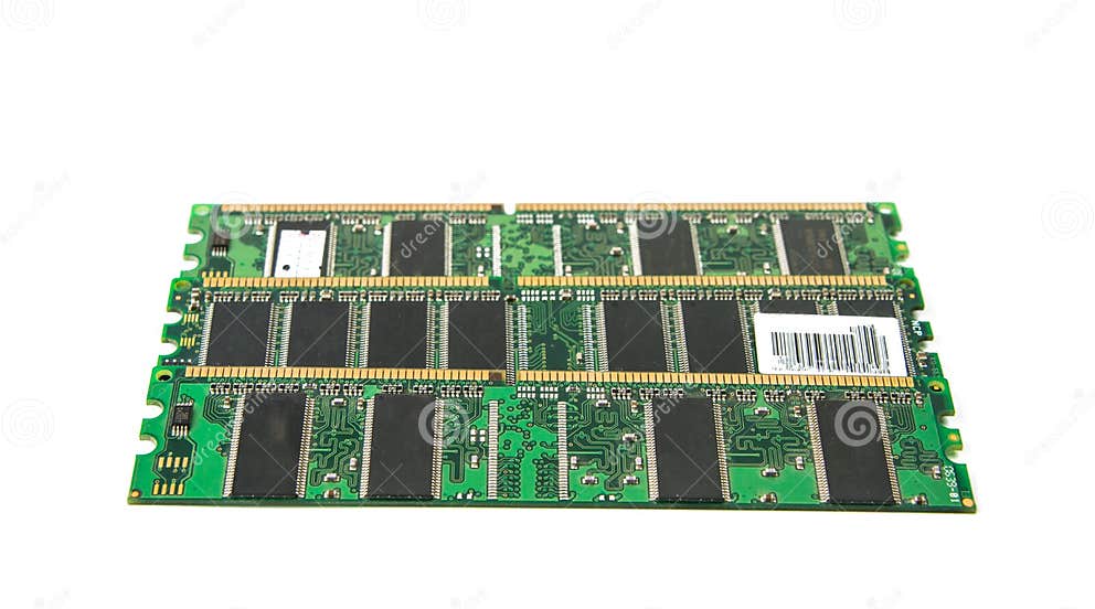 DDR RAM stick isolated stock image. Image of internal - 29262995