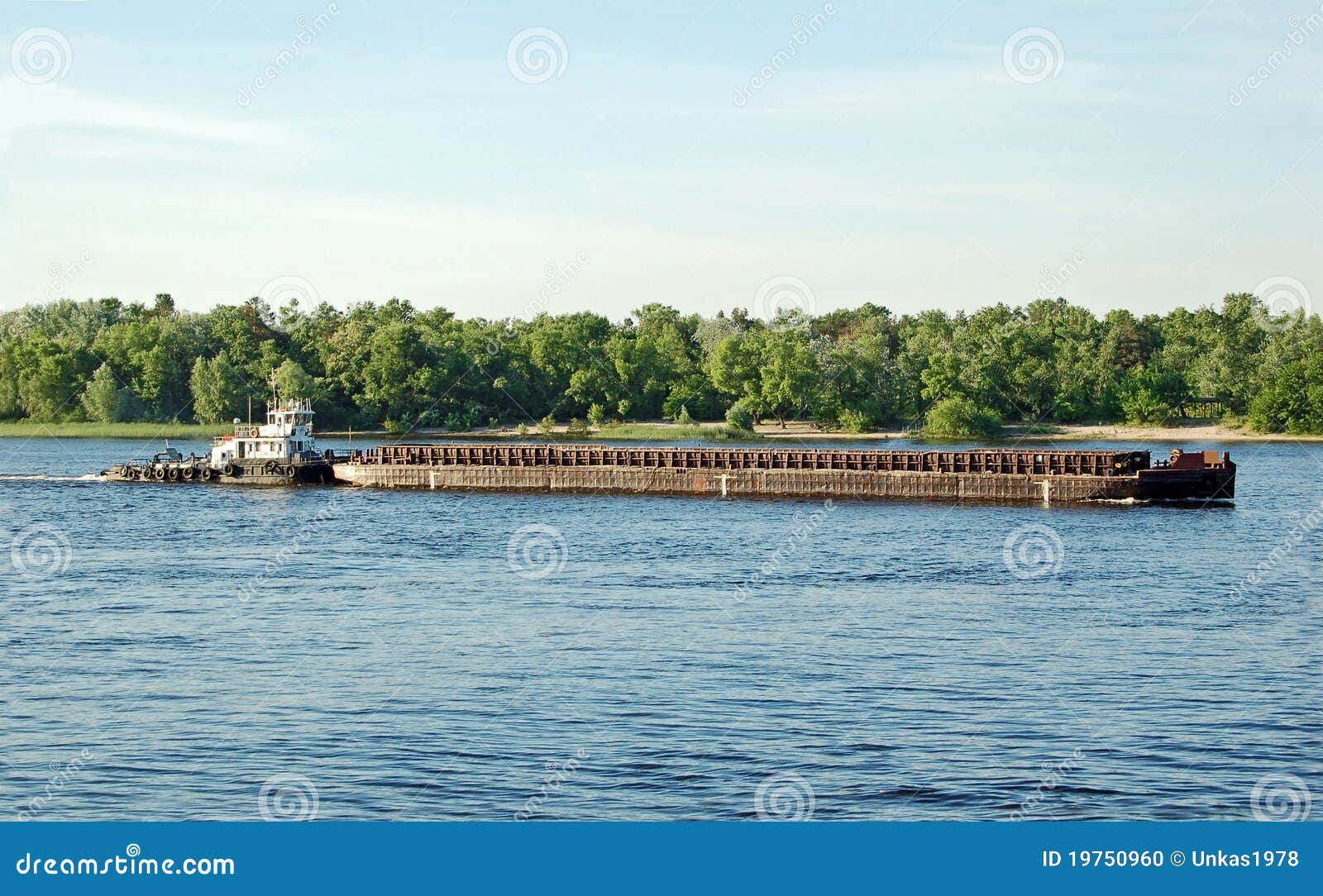 De Aak Van De Sleepboot En Van De Rivier Stock Foto - Image of haven ...