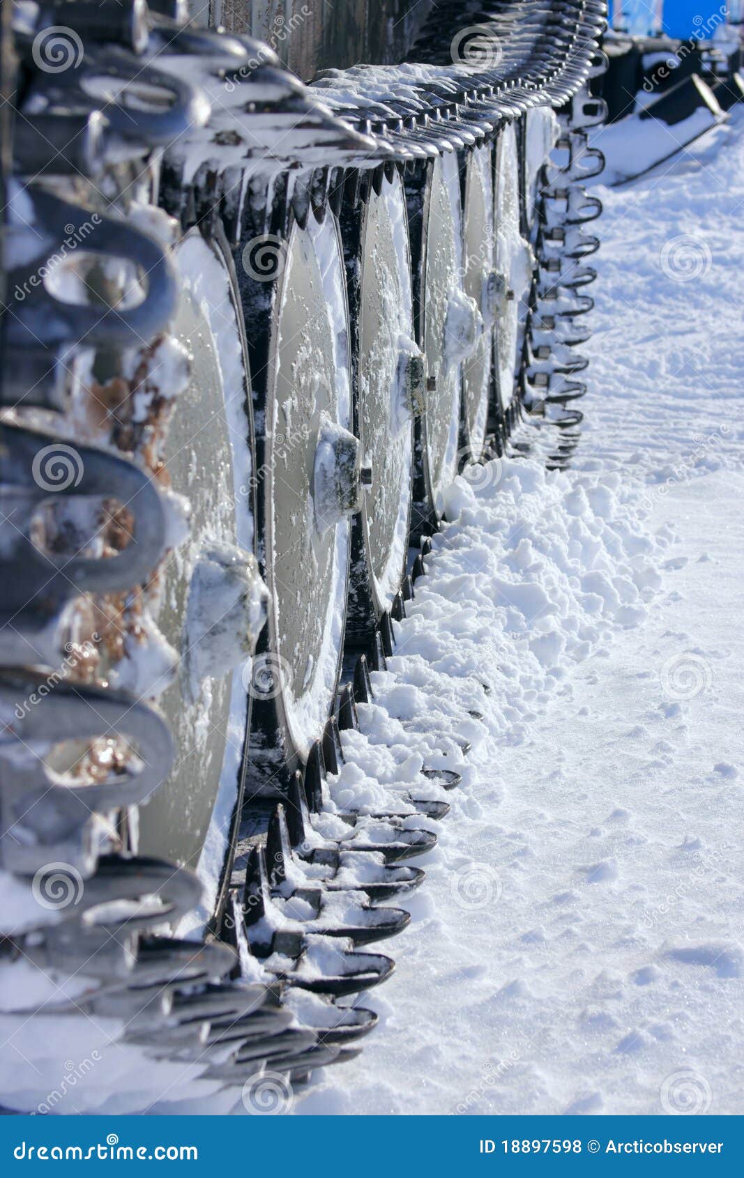 De Aandrijving Van De Rupsband Stock Foto - Image of aandrijving ...