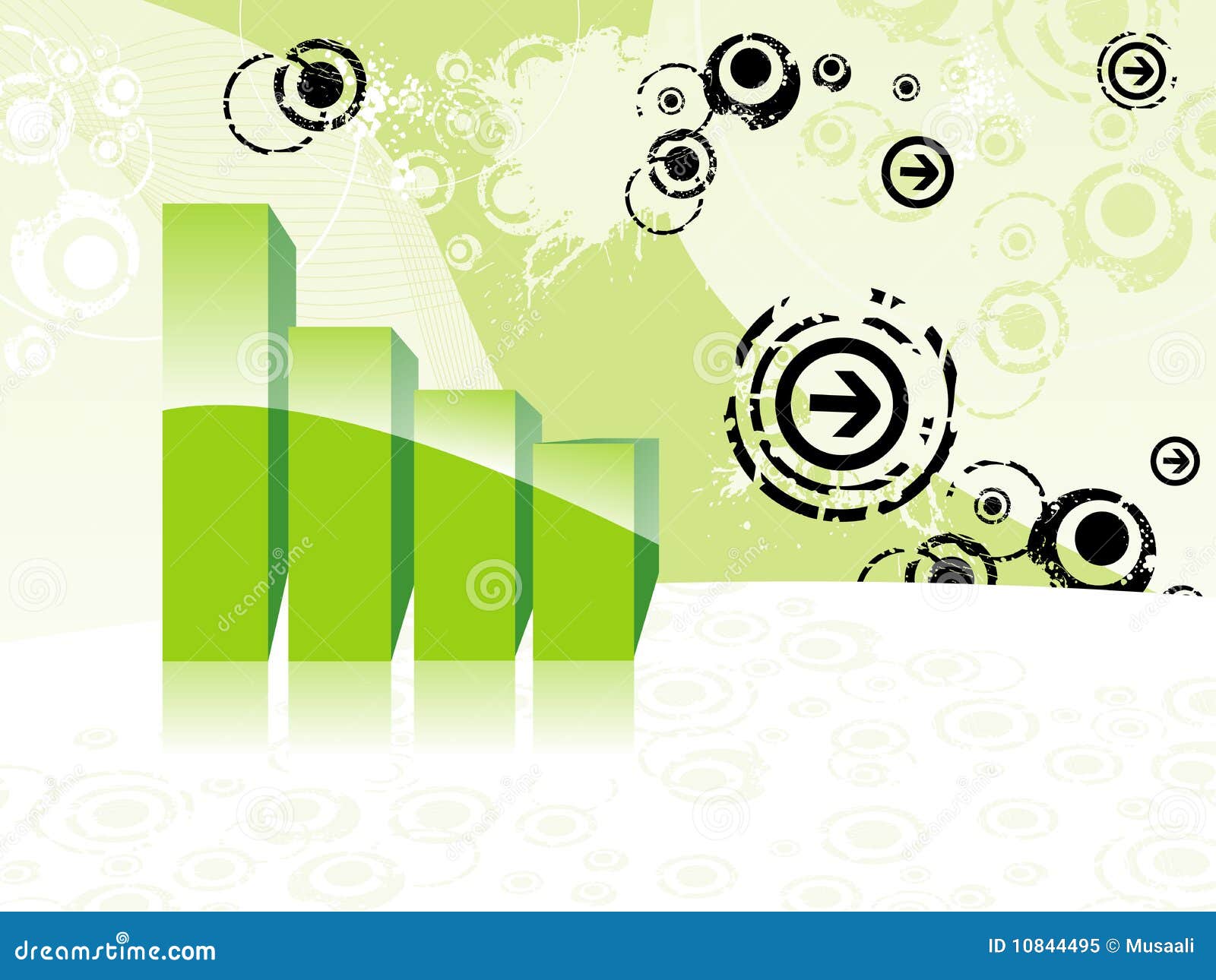 DE ABSTRACTE ACHTERGROND VAN DE PIJL Vector Illustratie - Illustration ...