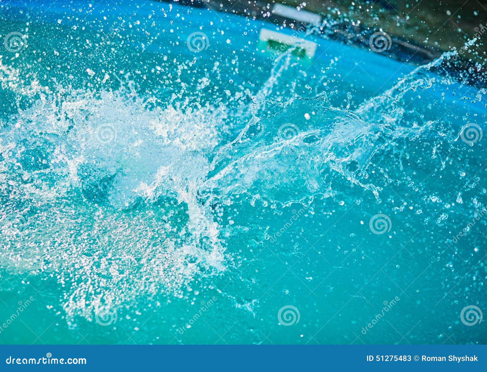 De Abstracte Plons Van Het Water Stock Afbeelding - Image of bellen ...