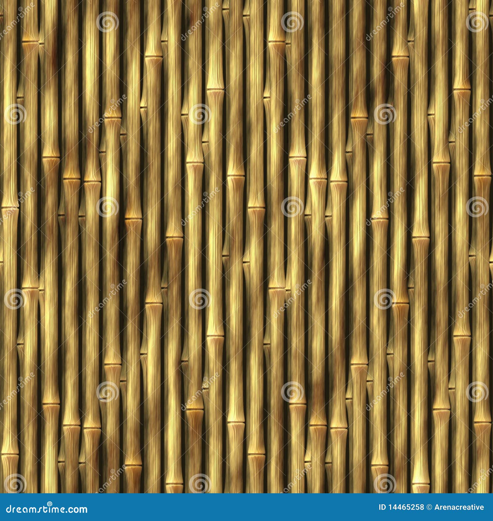 De Achtergrond Van De Muur Van Het Bamboe Stock Illustratie ...