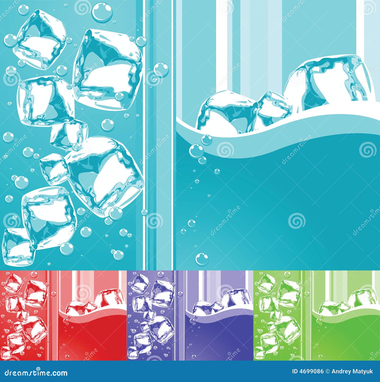 De achtergrond van het ijs vector illustratie. Illustration of beeld ...