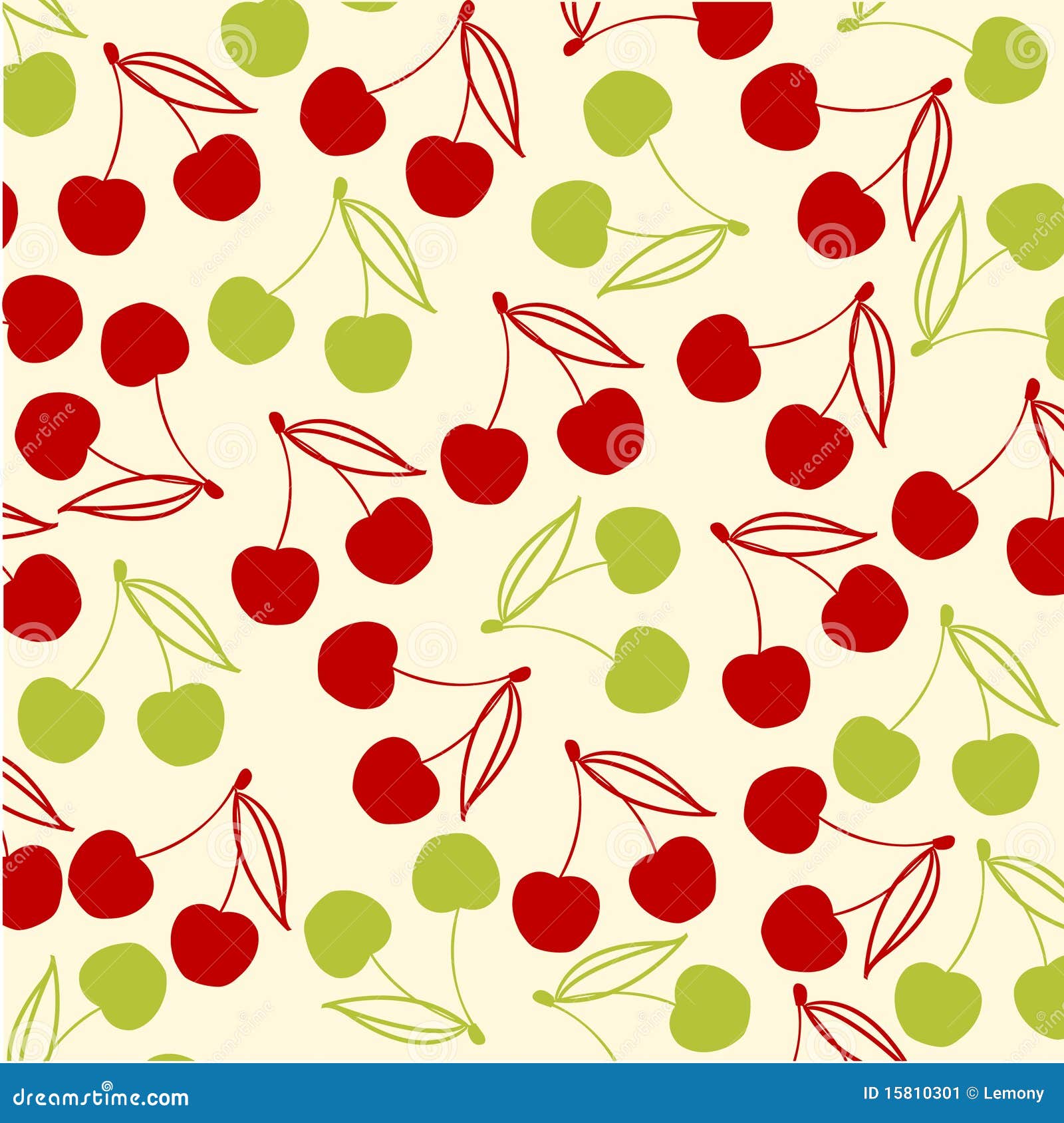 De achtergrond van kersen vector illustratie. Illustration of vers ...