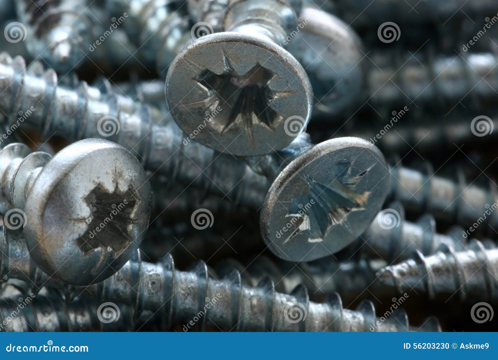 De Achtergrond Van Schroeven Stock Foto - Image of staal, nana: 56203230