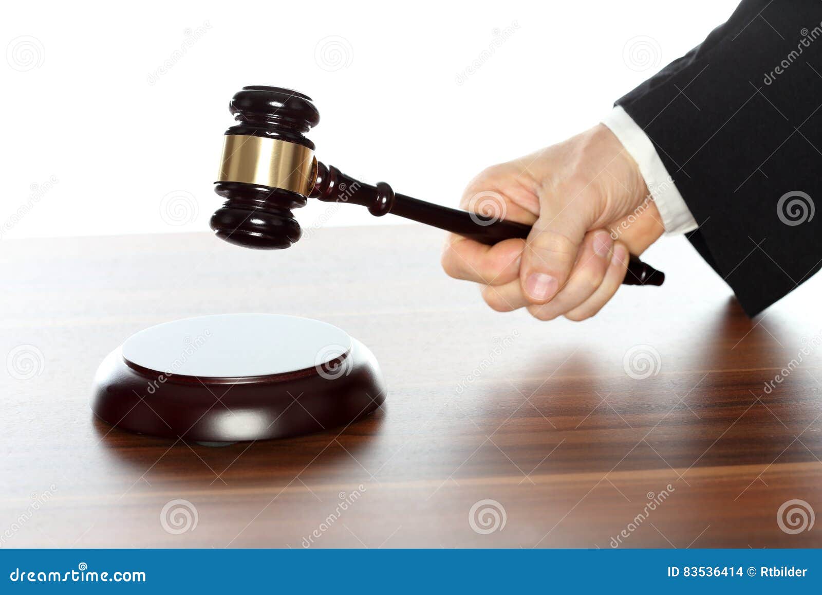 De Advocaat Spreekt Een Oordeel Uit Stock Foto - Image of straf ...