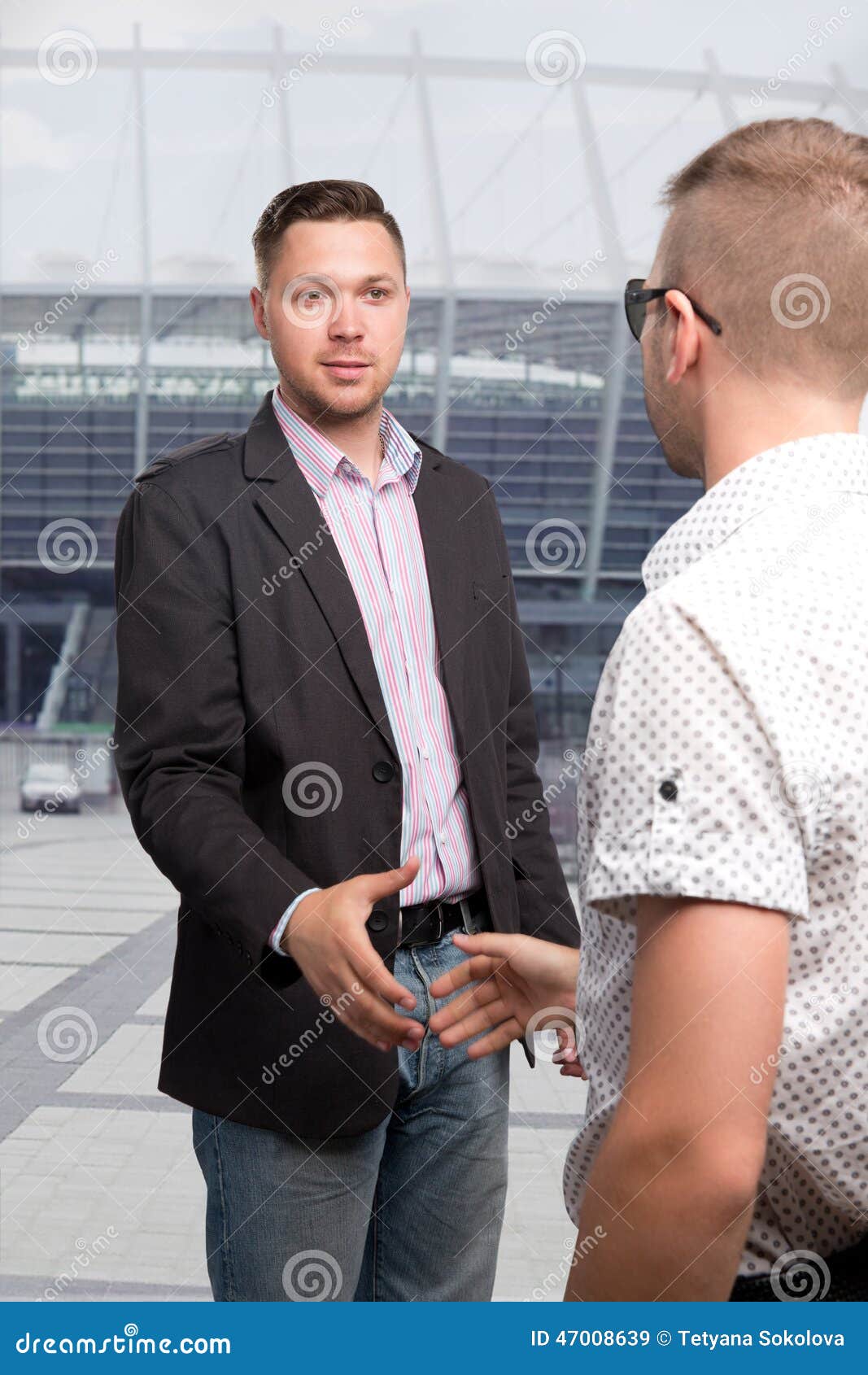 De Agent Van De Voetbalster Met Klant Stock Afbeelding - Image of zaken ...