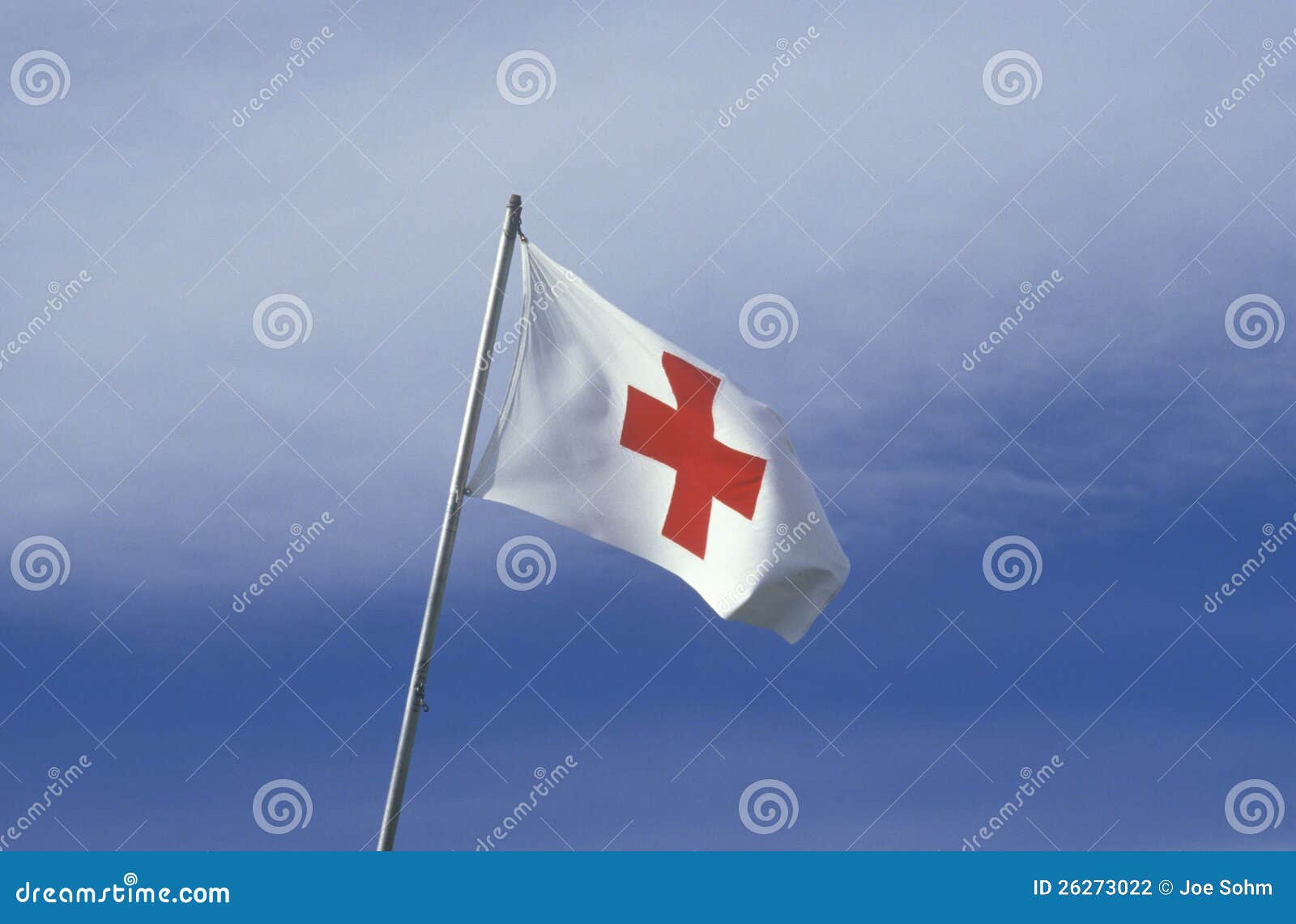 De Amerikaanse Vlag Van Het Rode Kruis Redactionele Fotografie - Image ...