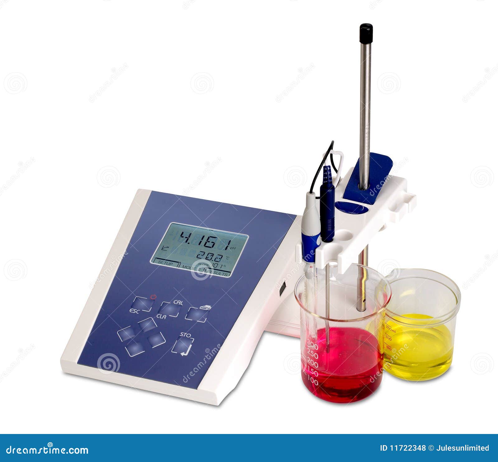 De Apparatuur Van Het Laboratorium Stock Foto - Image of apparatuur ...