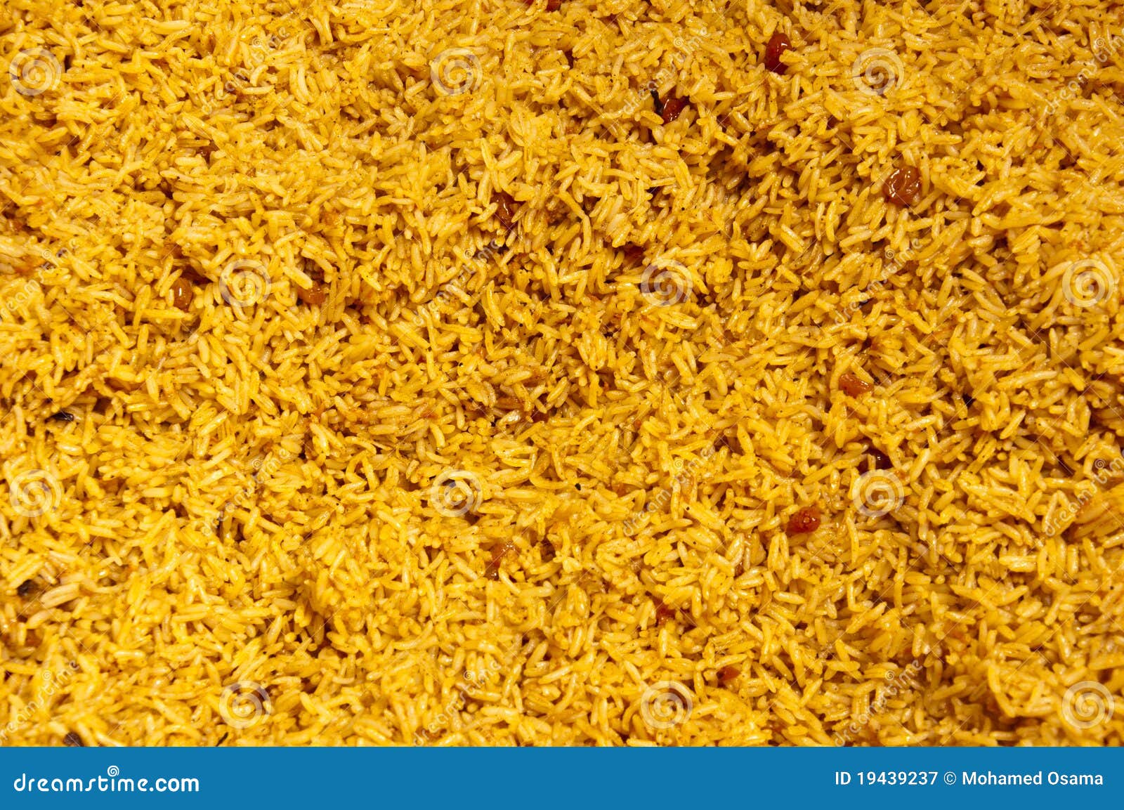 De Arabische Maaltijd Van De Rijst (Kabsa) Stock Afbeelding - Image of ...