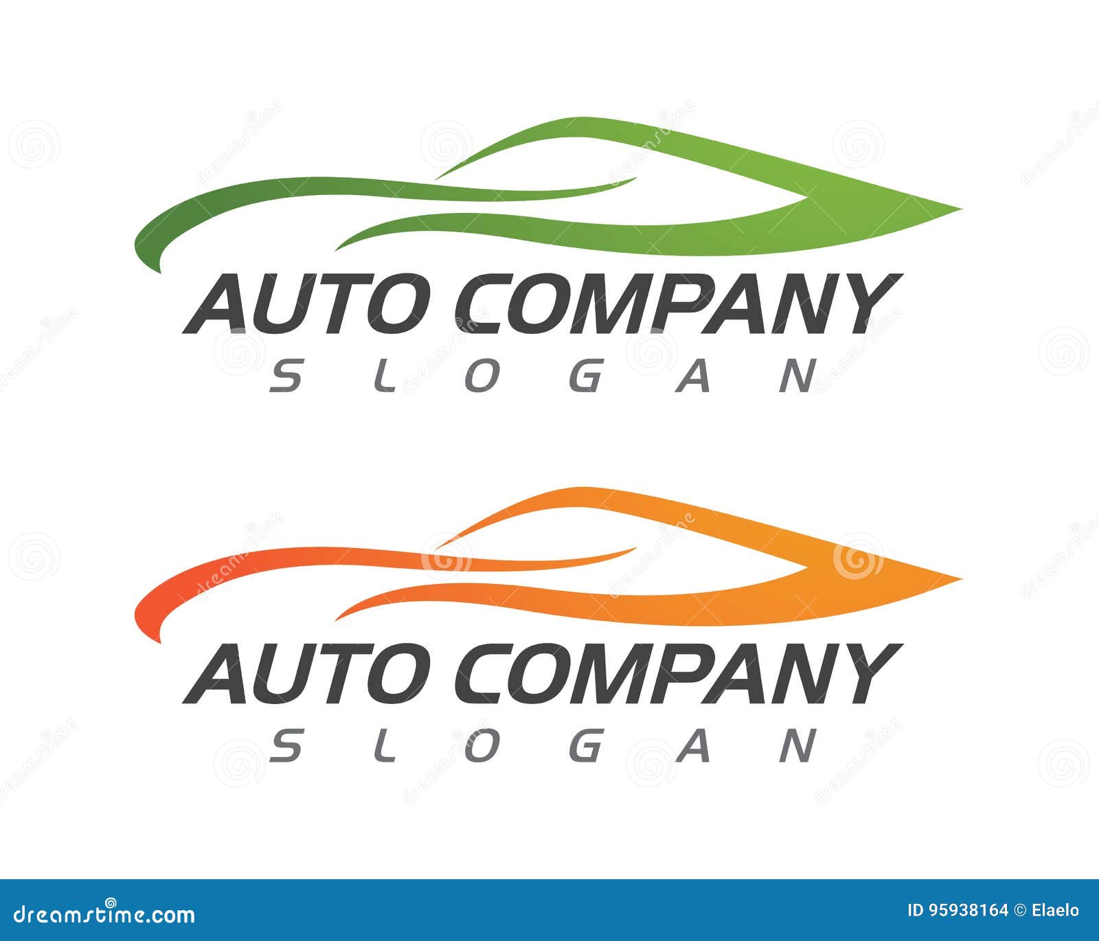 De Auto Vectorillustratie Van Autologo Template Vector Illustratie ...