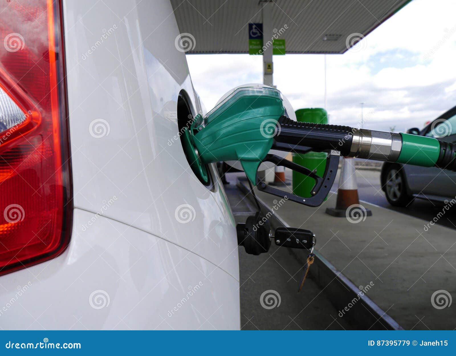 De Automaat Van De Benzinepomp Stock Afbeelding - Image of reis ...