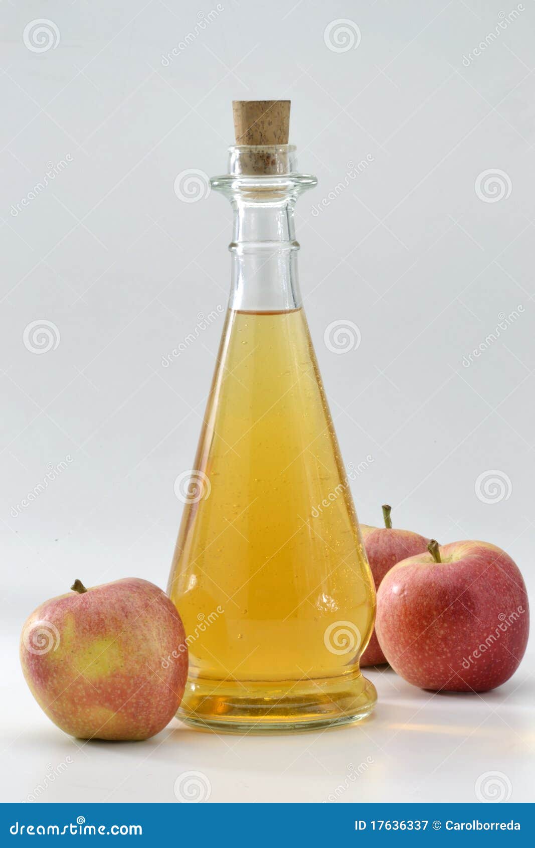 De azijn van de cider stock afbeelding. Image of appel - 17636337