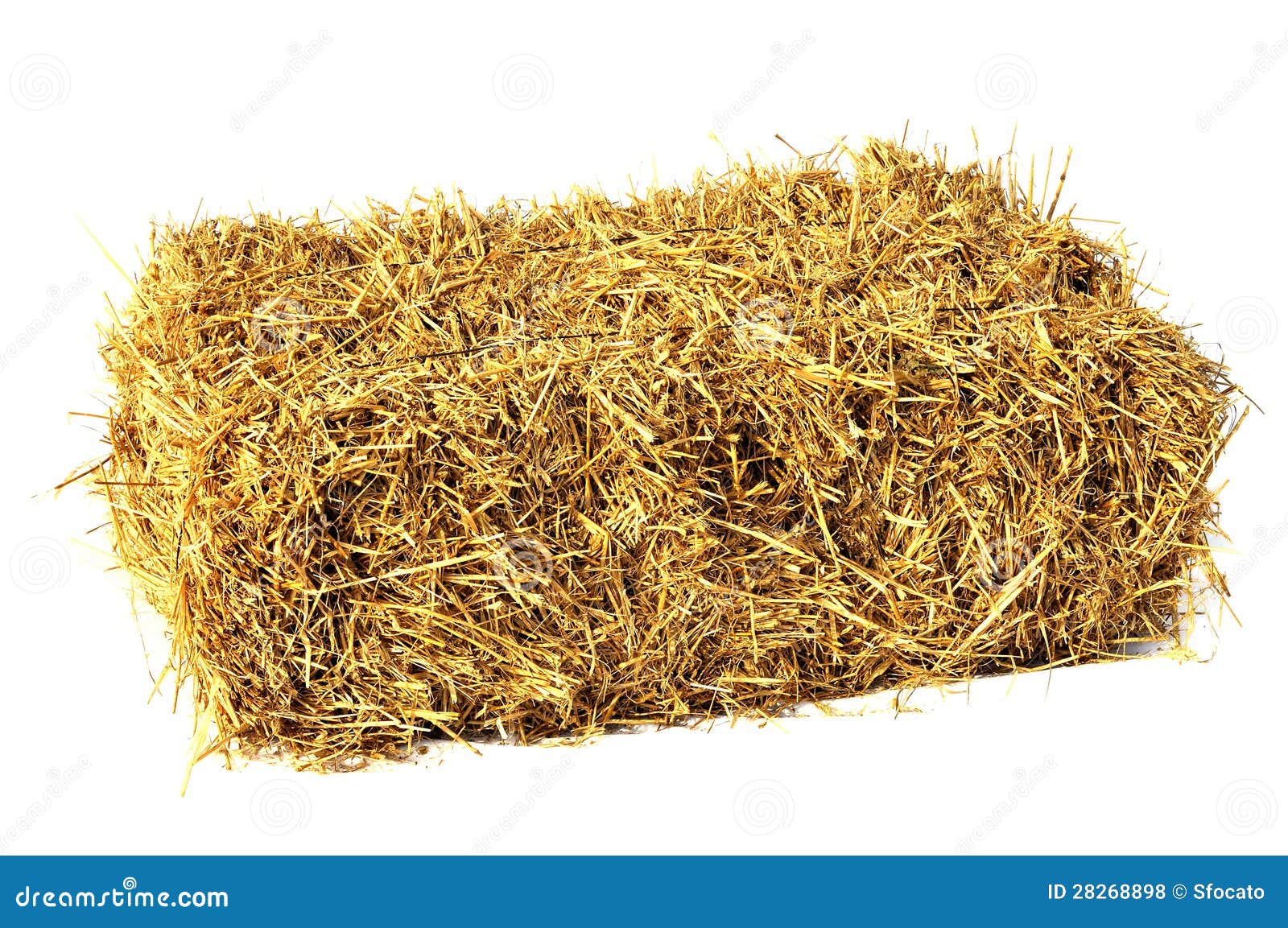 De baal van het hooi stock foto. Image of voer, gestapeld - 28268898