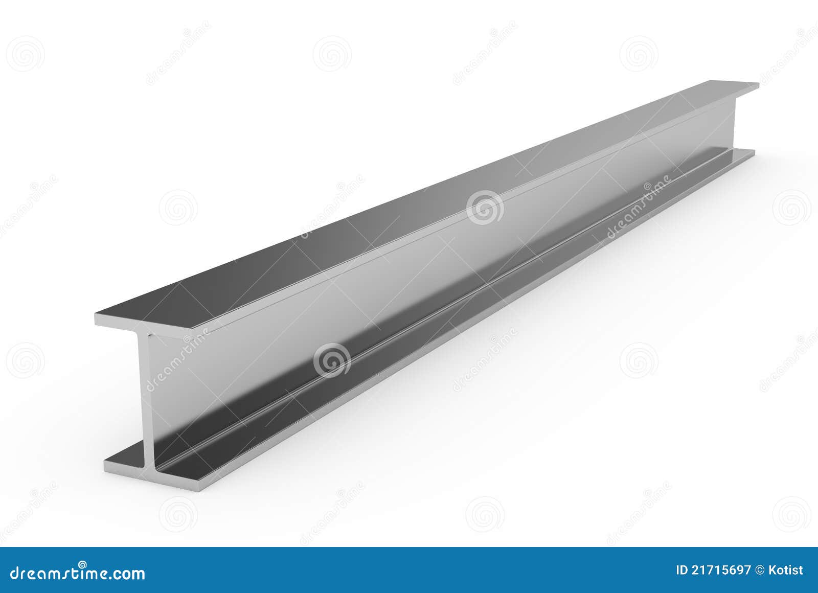 De balk van het staal stock illustratie. Illustration of techniek ...