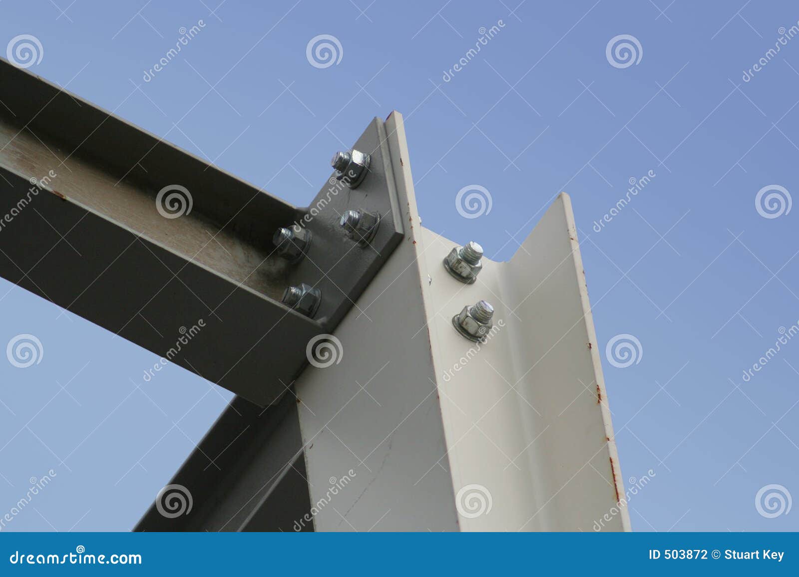 De balken van het staal stock foto. Image of hoekig, sterk - 503872