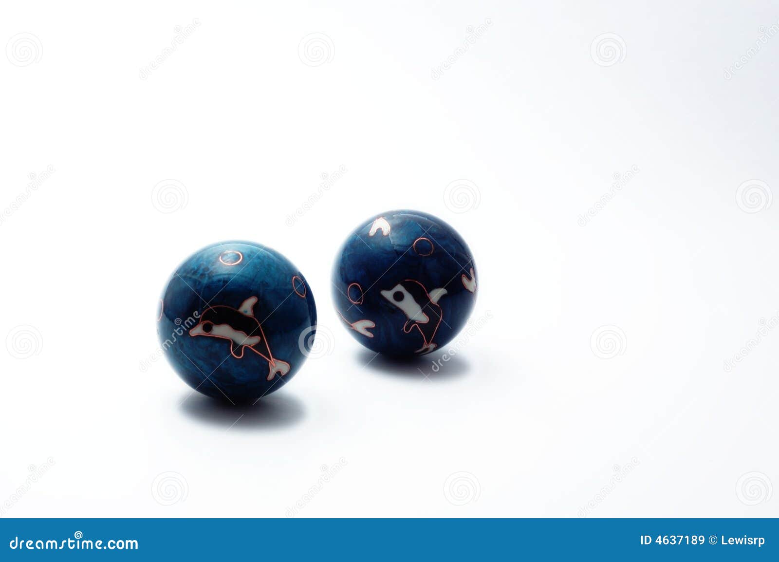 De ballen van Baoding stock afbeelding. Image of motief - 4637189