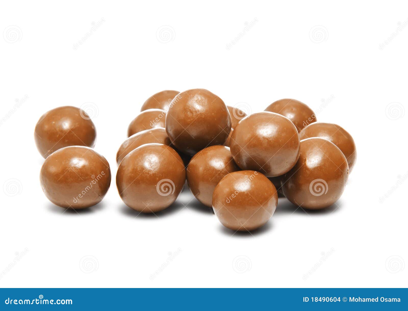 De Ballen van de chocolade stock foto. Image of suikergoed - 18490604