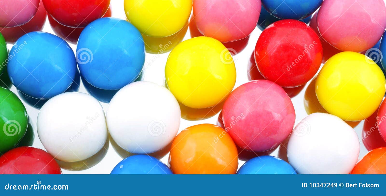 De ballen van de gom stock afbeelding. Image of suiker - 10347249