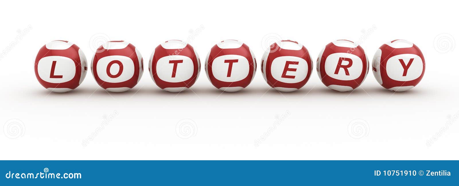 De ballen van de loterij stock illustratie. Illustration of aantallen ...