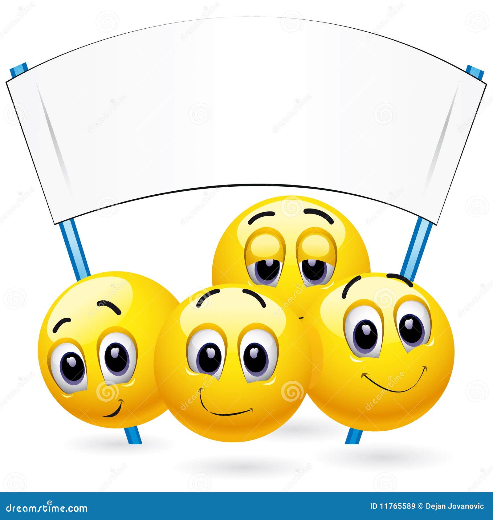 De ballen van Smiley vector illustratie. Illustration of toekomst ...