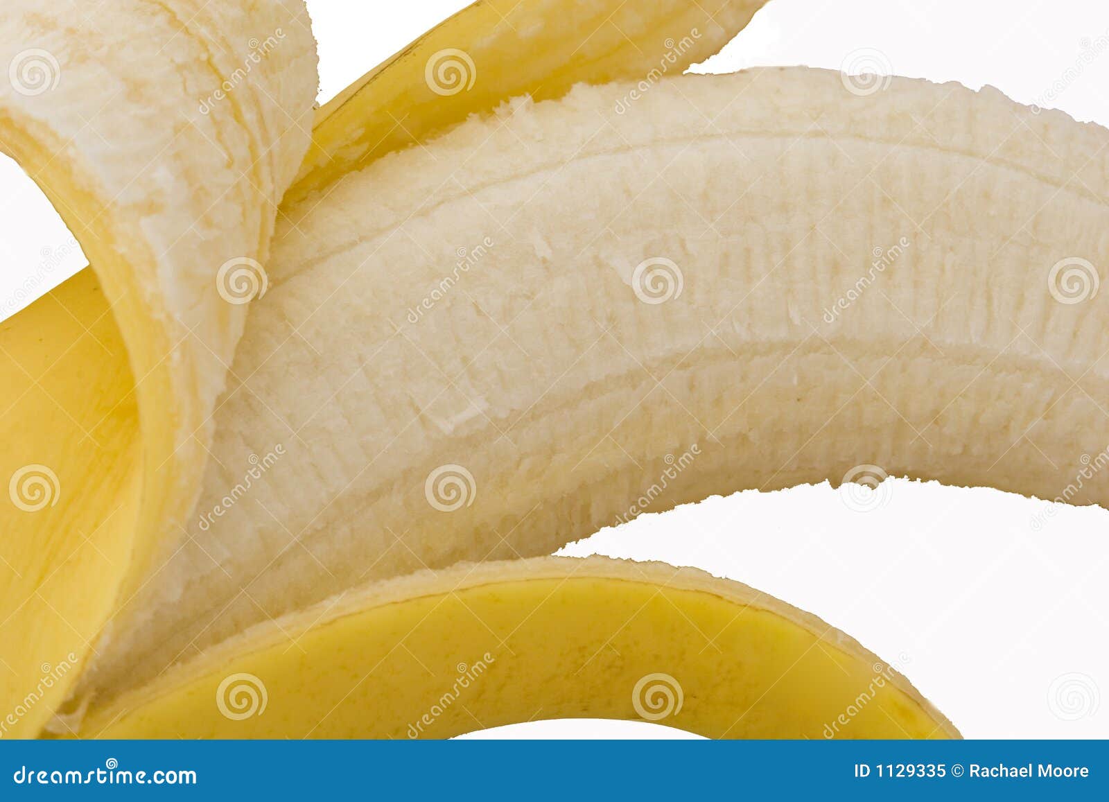 De Banaan van Pealed stock afbeelding. Image of geel, sluit - 1129335