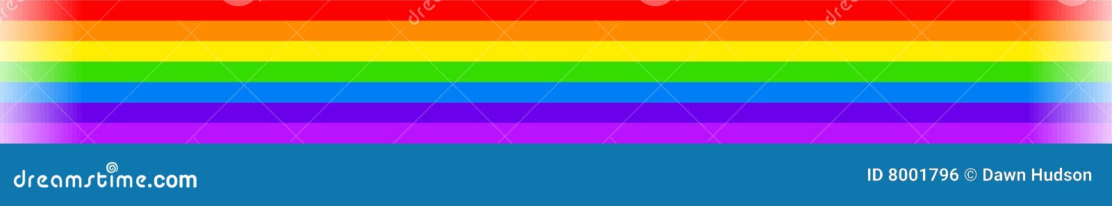 De banner van de regenboog stock illustratie. Illustration of lijnen ...