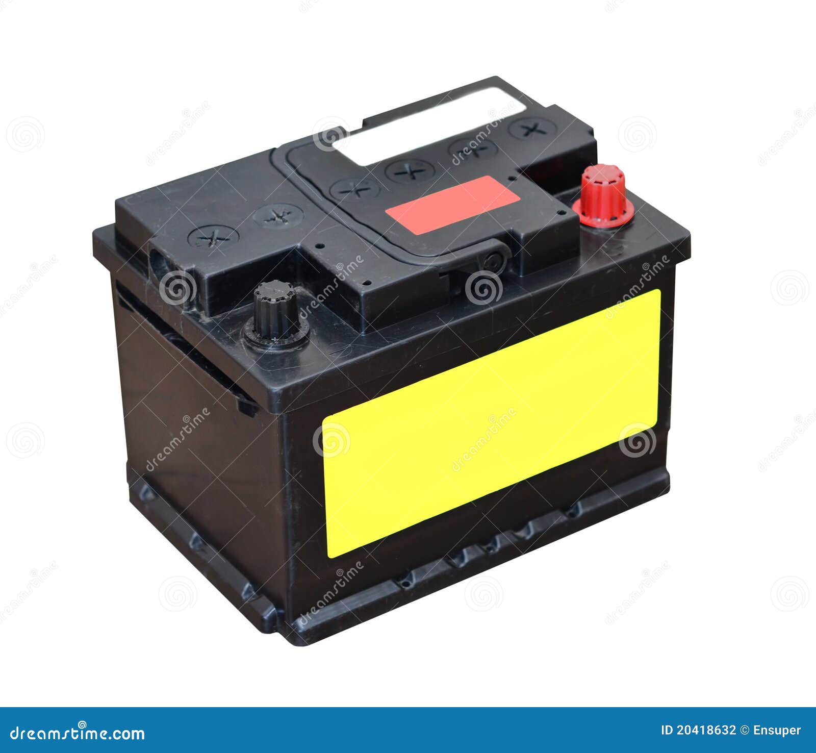 De batterij van de auto stock foto. Image of lood, generisch - 20418632