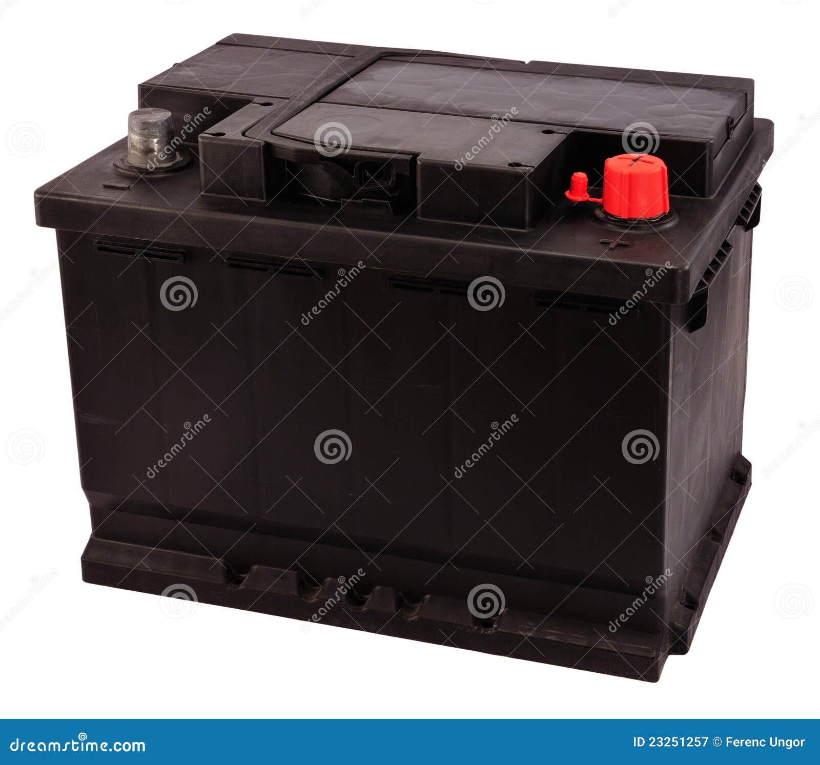 De batterij van de auto stock afbeelding. Image of positief - 23251257