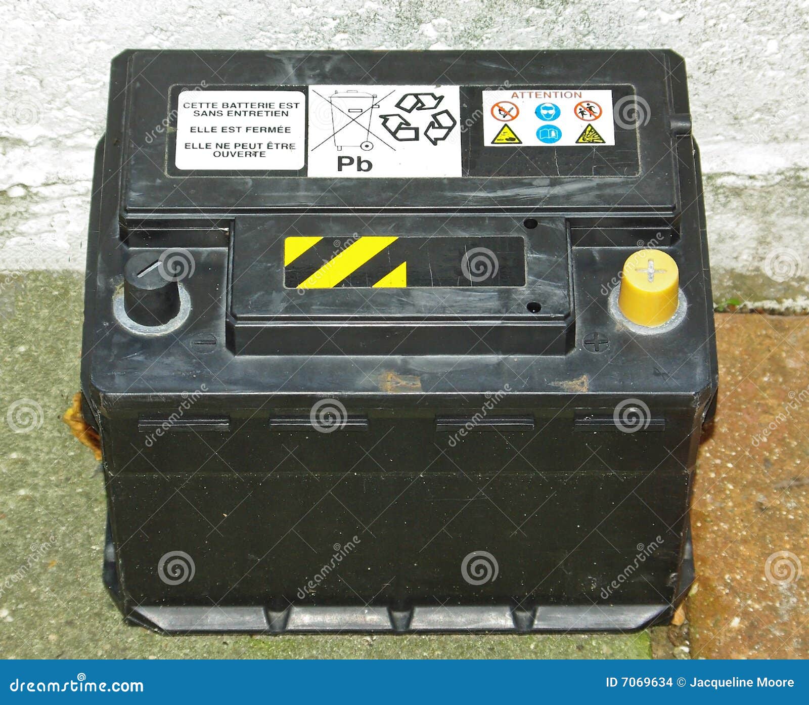 De batterij van de auto stock foto. Image of energie, vervoer - 7069634