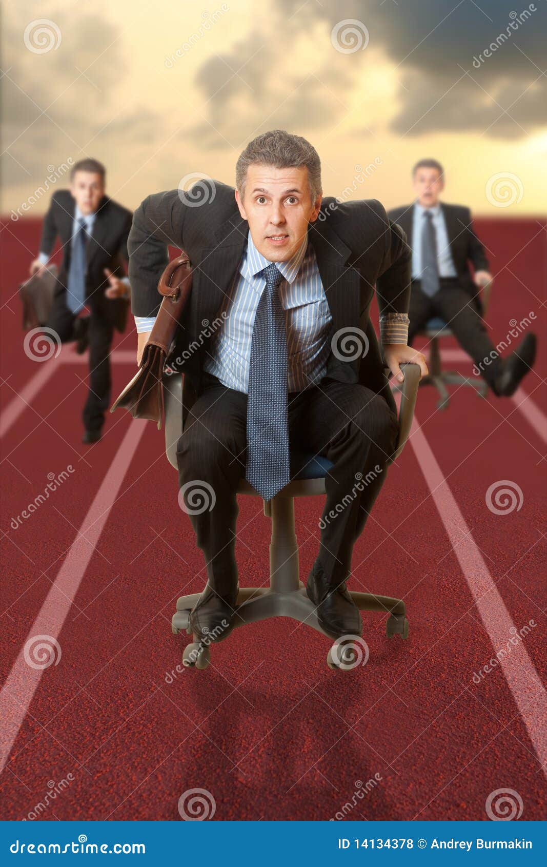 De bedrijfs concurrentie stock foto. Image of persoon - 14134378