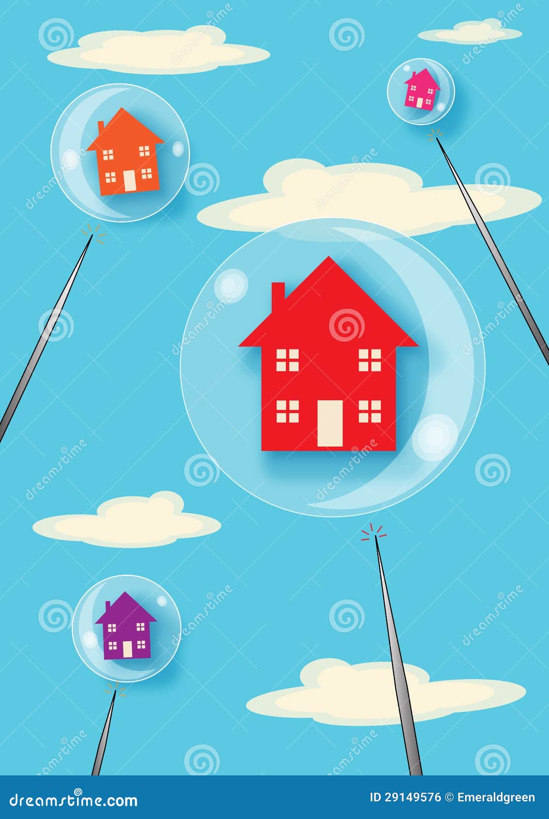 De Bel van het bezit stock illustratie. Illustration of opkomst - 29149576