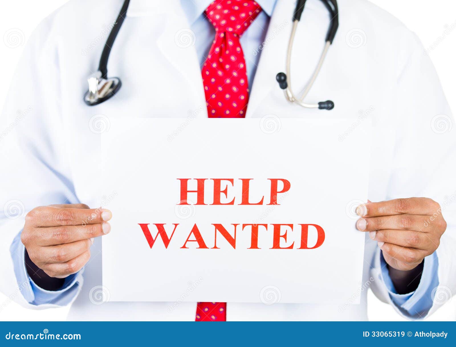 De Beroepsbeoefenaar Die Hulp Steunen Wilde Teken Stock Afbeelding ...