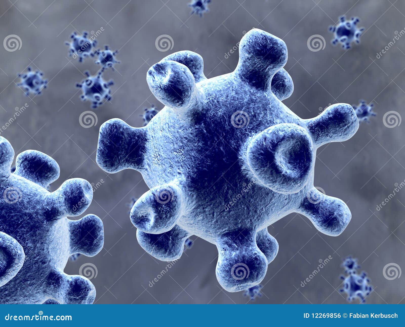 De Besmetting Van Het Virus Stock Illustratie - Illustration of ...