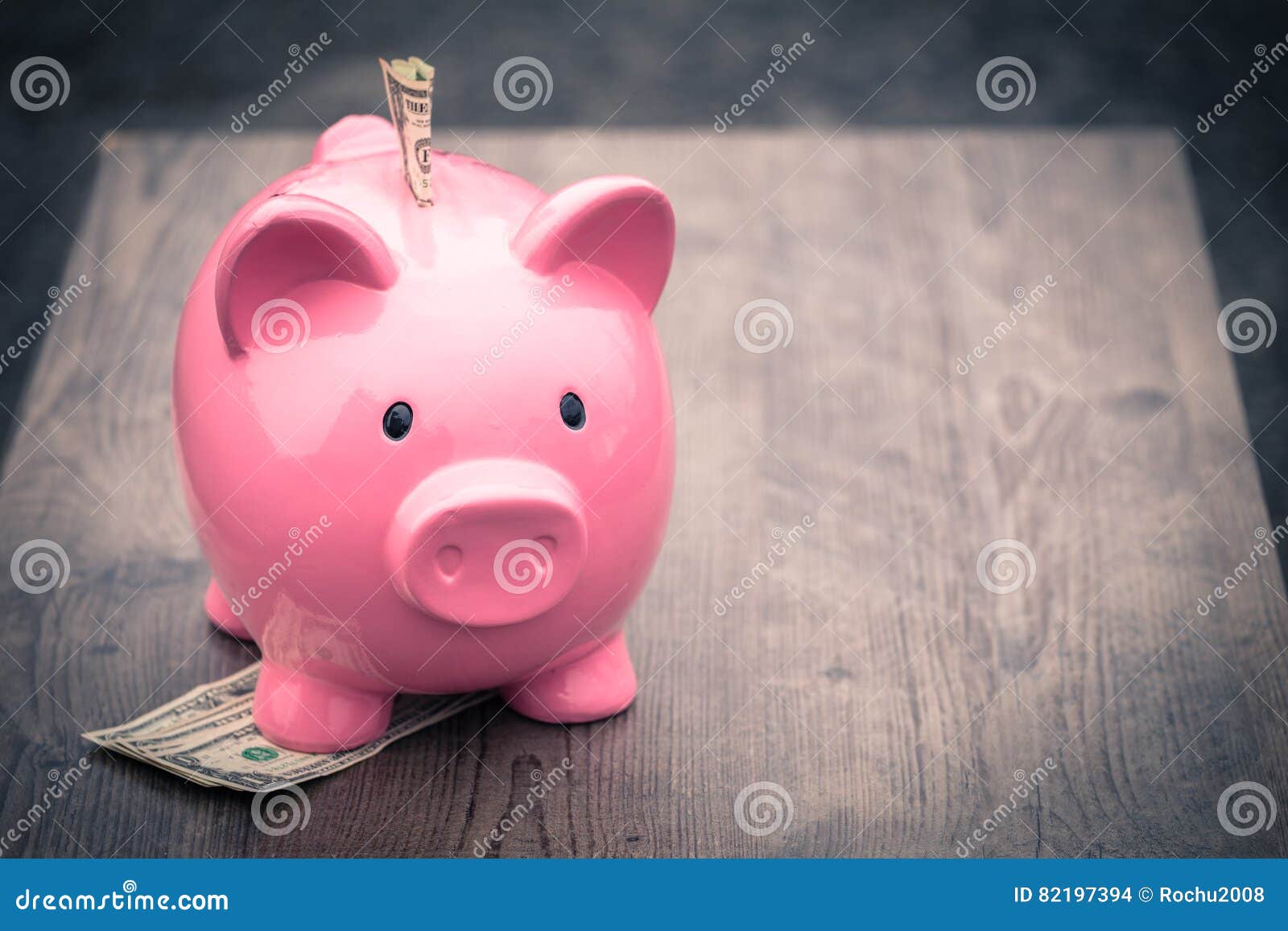 De Besparingen Van /money Van Het Spaarvarken/concept Van De Groei ...