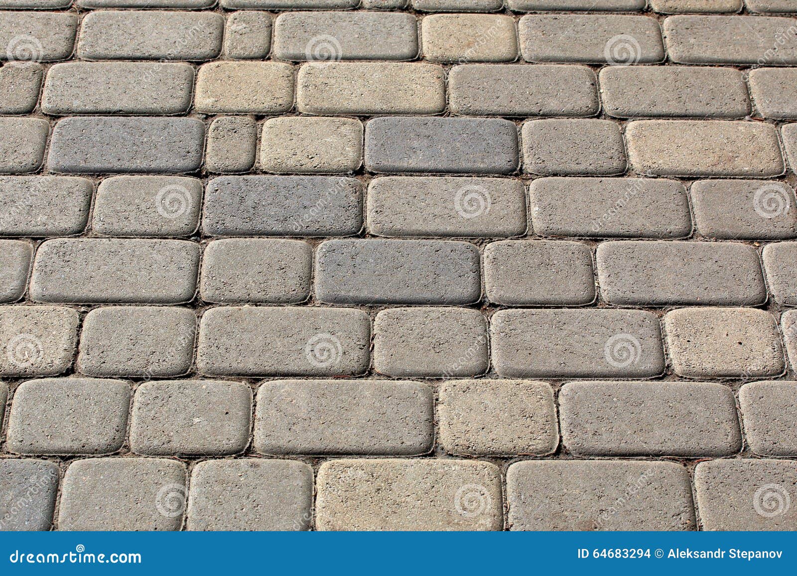 De Bestrating Van Gele Steenblokken Stock Foto - Image of stedelijk ...