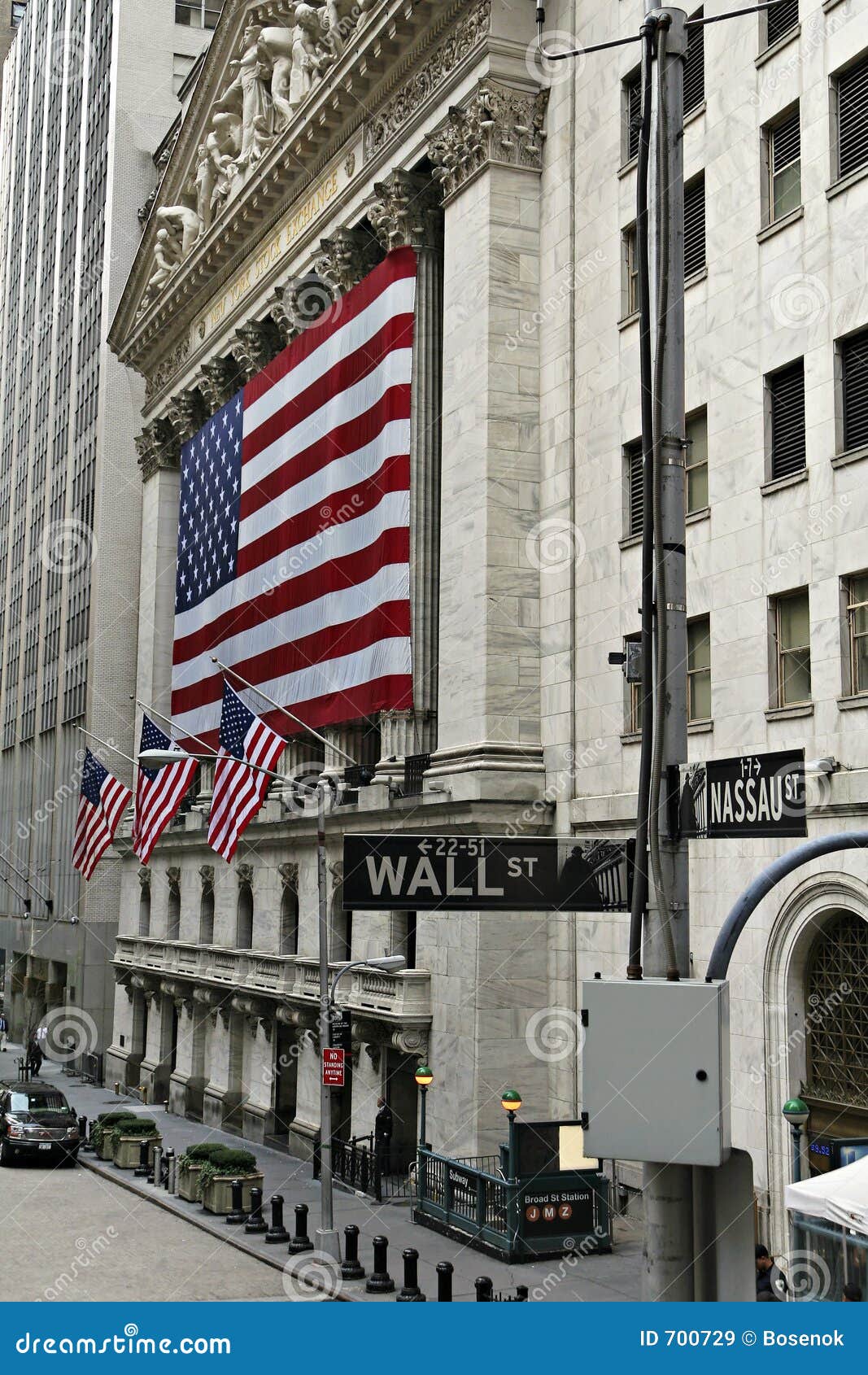 De Beurs van New York redactionele stock afbeelding. Image of muur - 700729