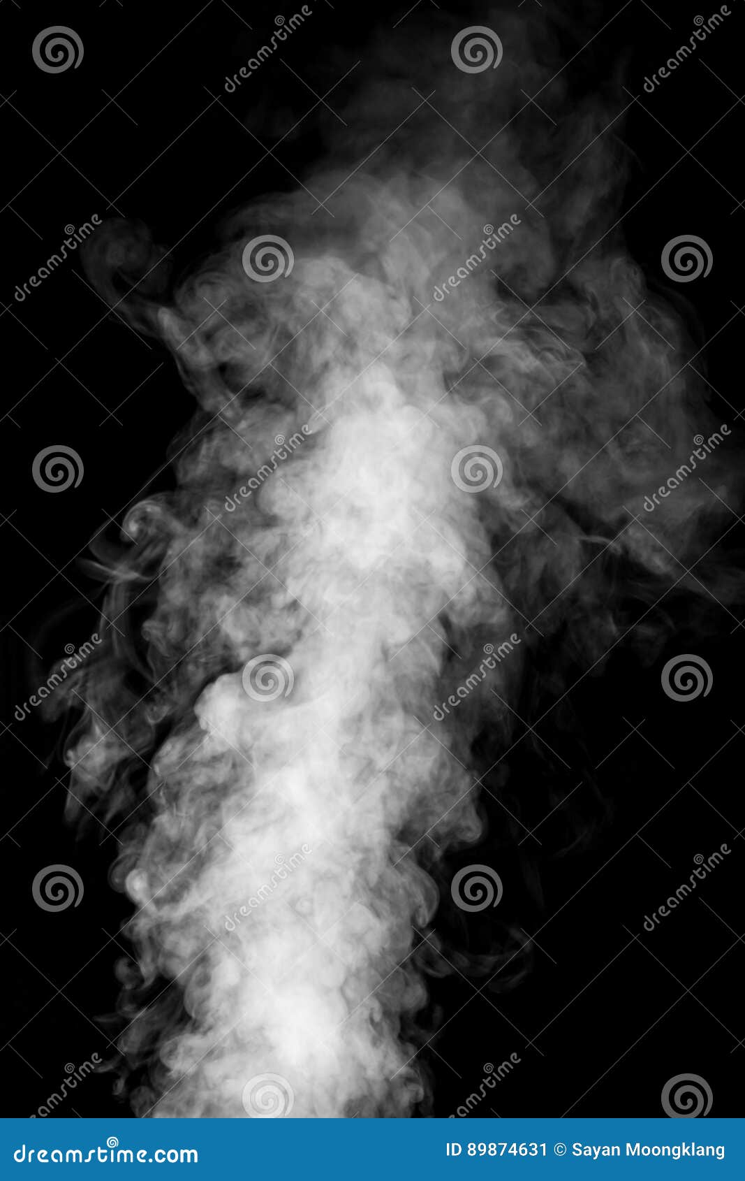 De Beweging Van Rook Met Achtergrond is Donker Stock Afbeelding - Image ...