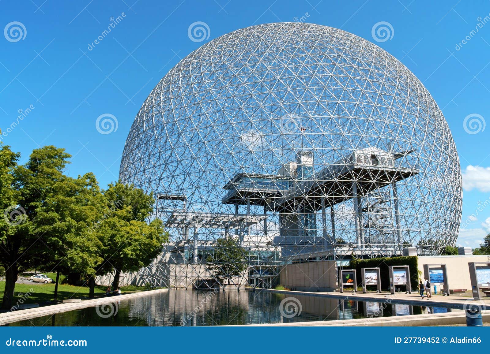 De Biosfeer Van Montreal, Canada Redactionele Fotografie - Image of ...