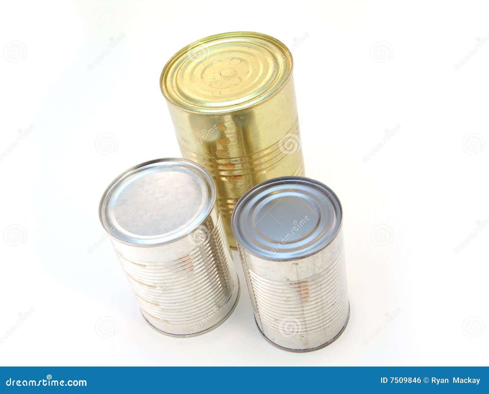 De blikken van het tin stock foto. Image of aluminium - 7509846