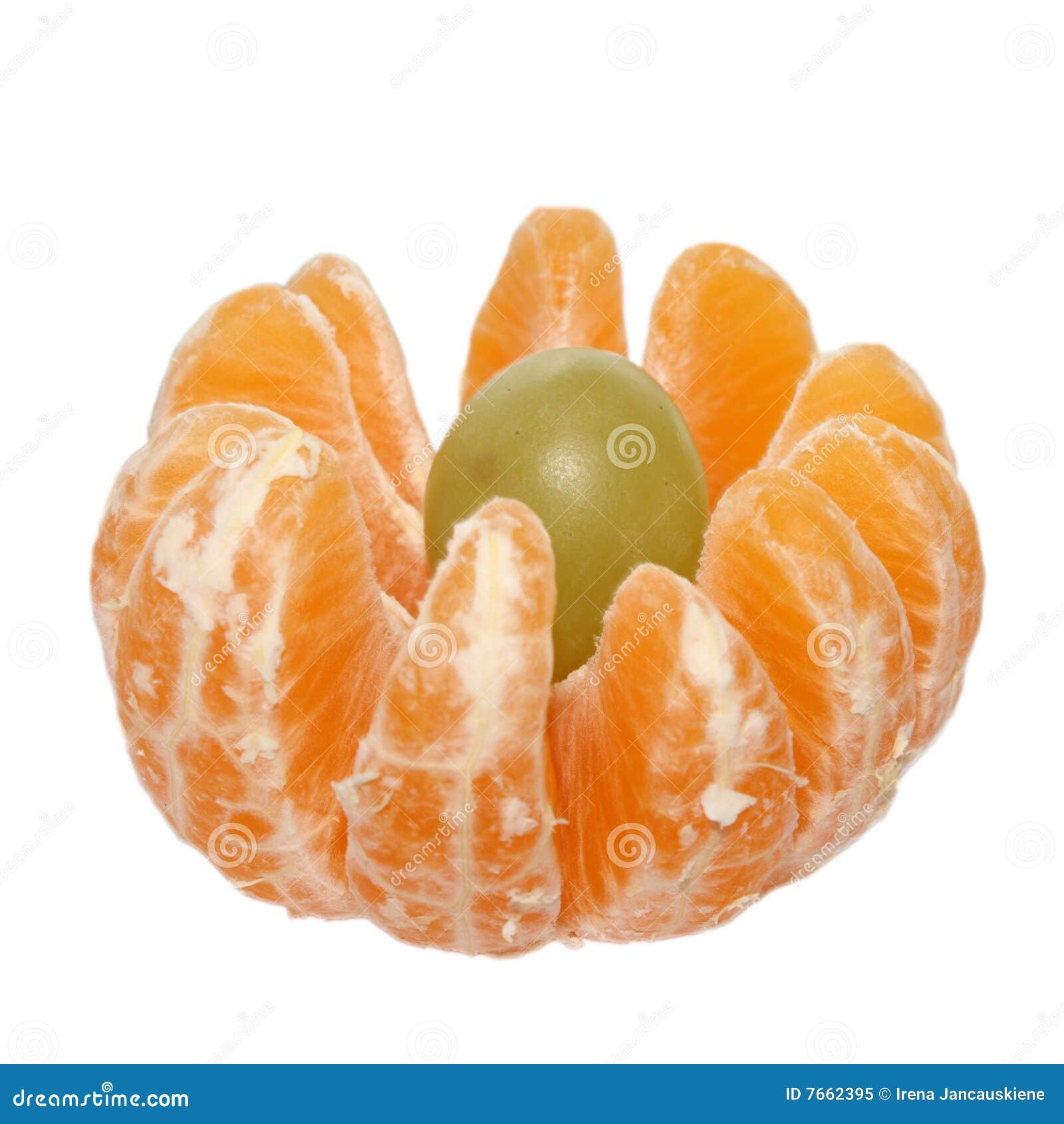 De bloem van de mandarijn stock afbeelding. Image of verfrissing - 7662395