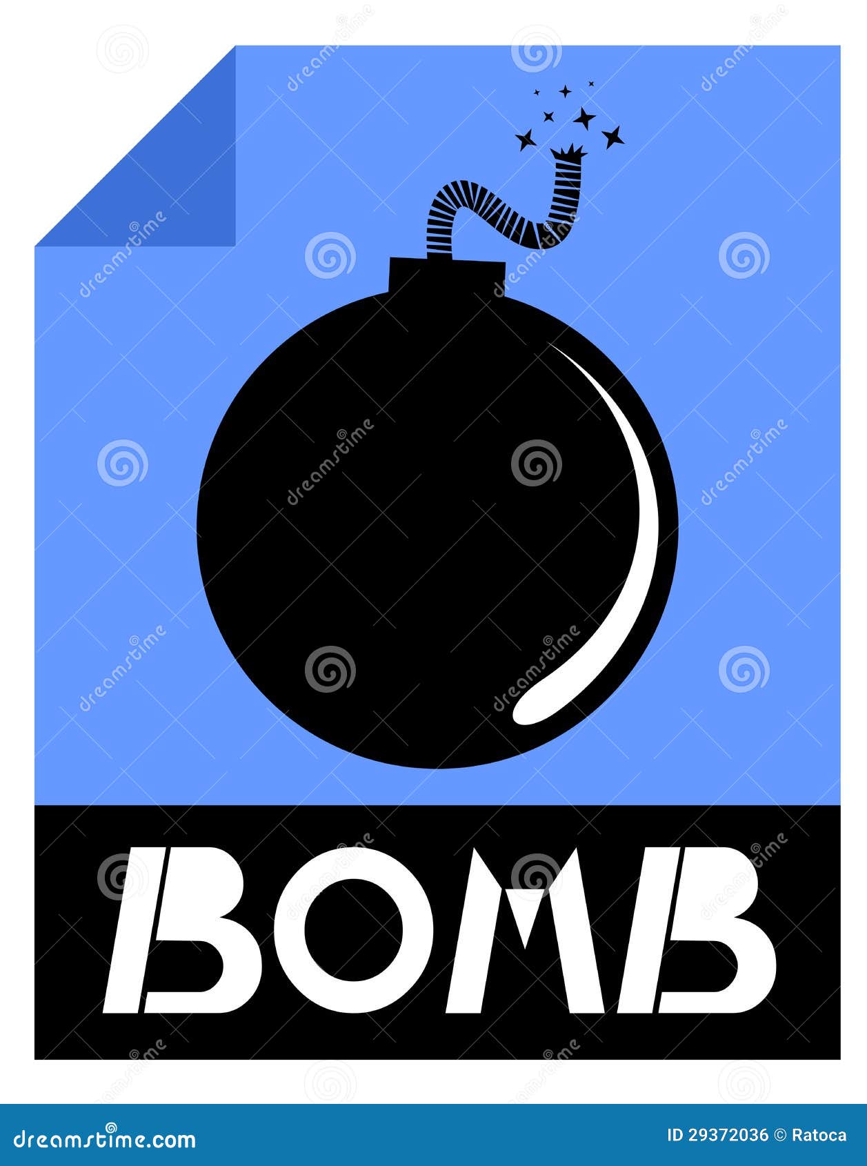 De bom van het pictogram vector illustratie. Illustration of explosie ...