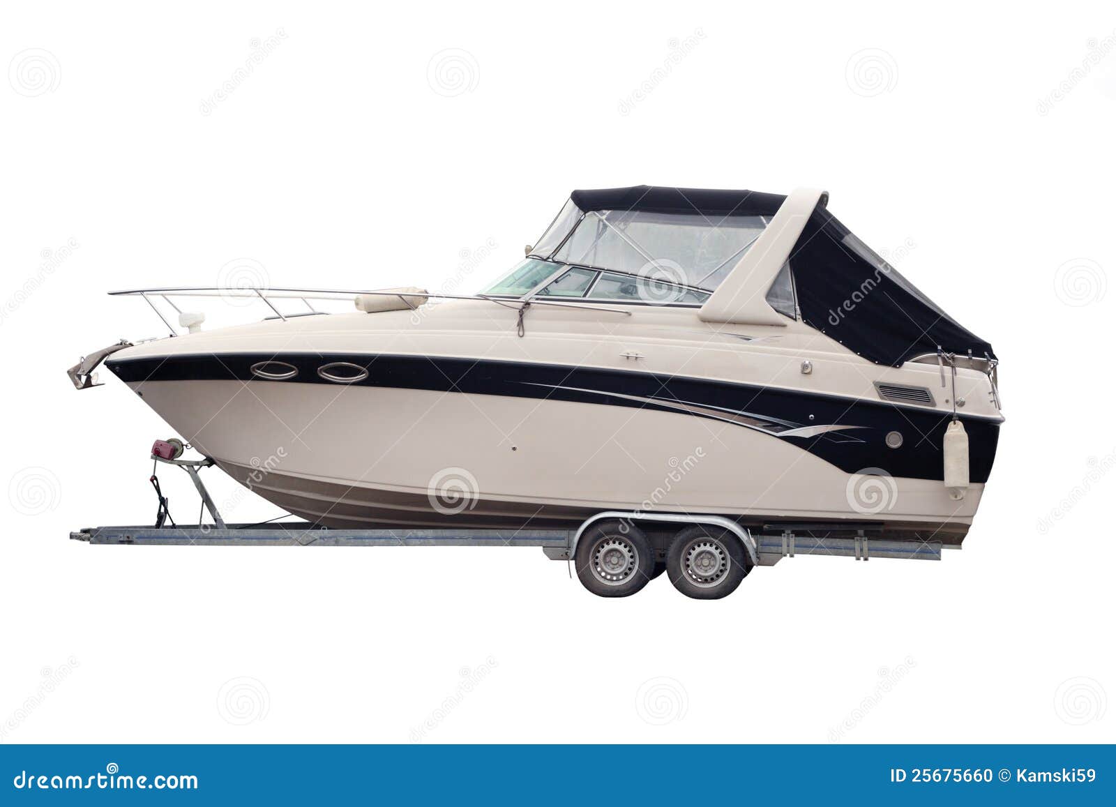 De Boot van de motor stock foto. Image of luxe, schip - 25675660