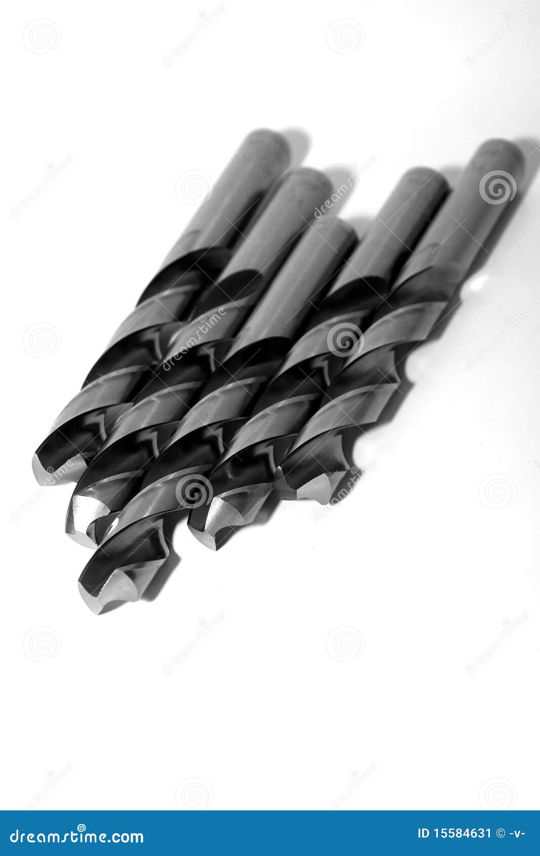 De boren van het staal stock afbeelding. Image of verbetering - 15584631