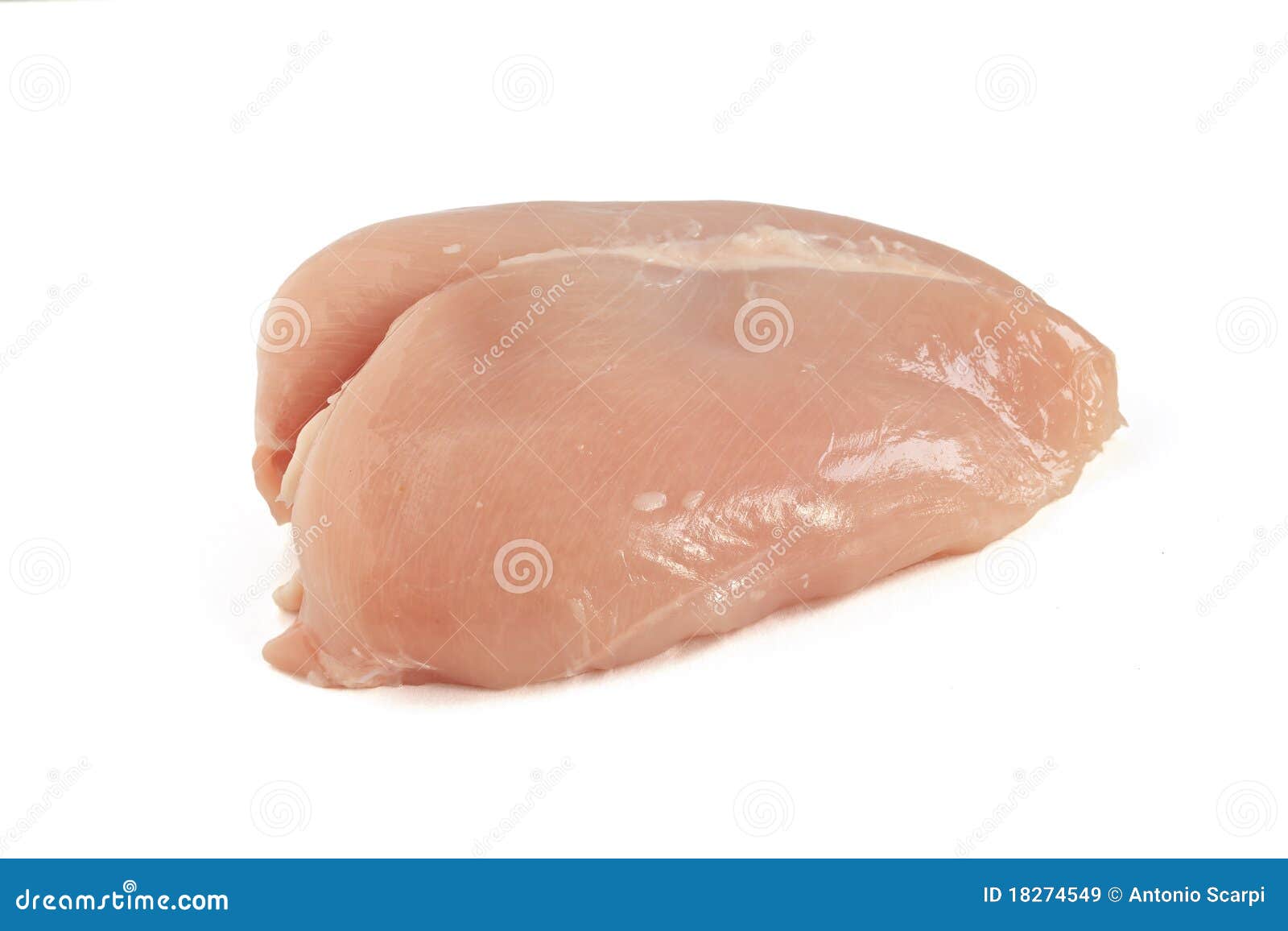 De borst van de kip stock afbeelding. Image of stuk, ingrediënt - 18274549