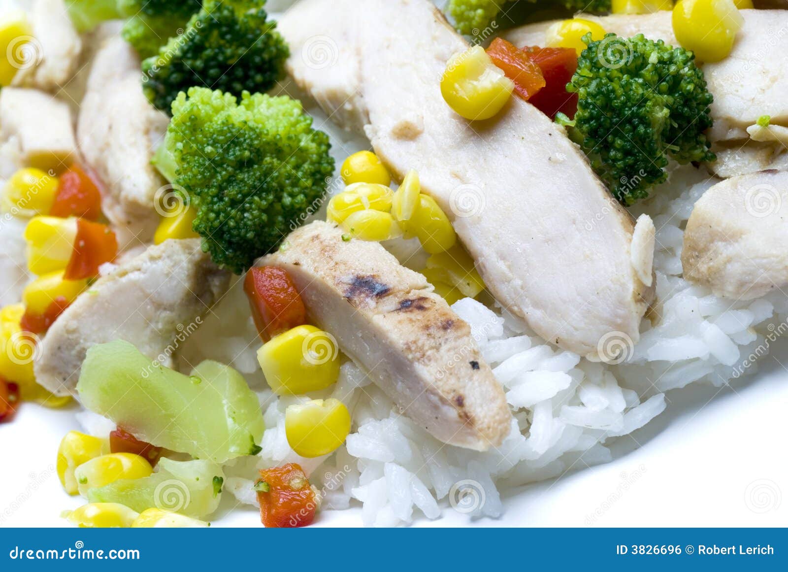 De Borst Van De Kip Snijdt Groenten Stock Foto - Image of graan ...