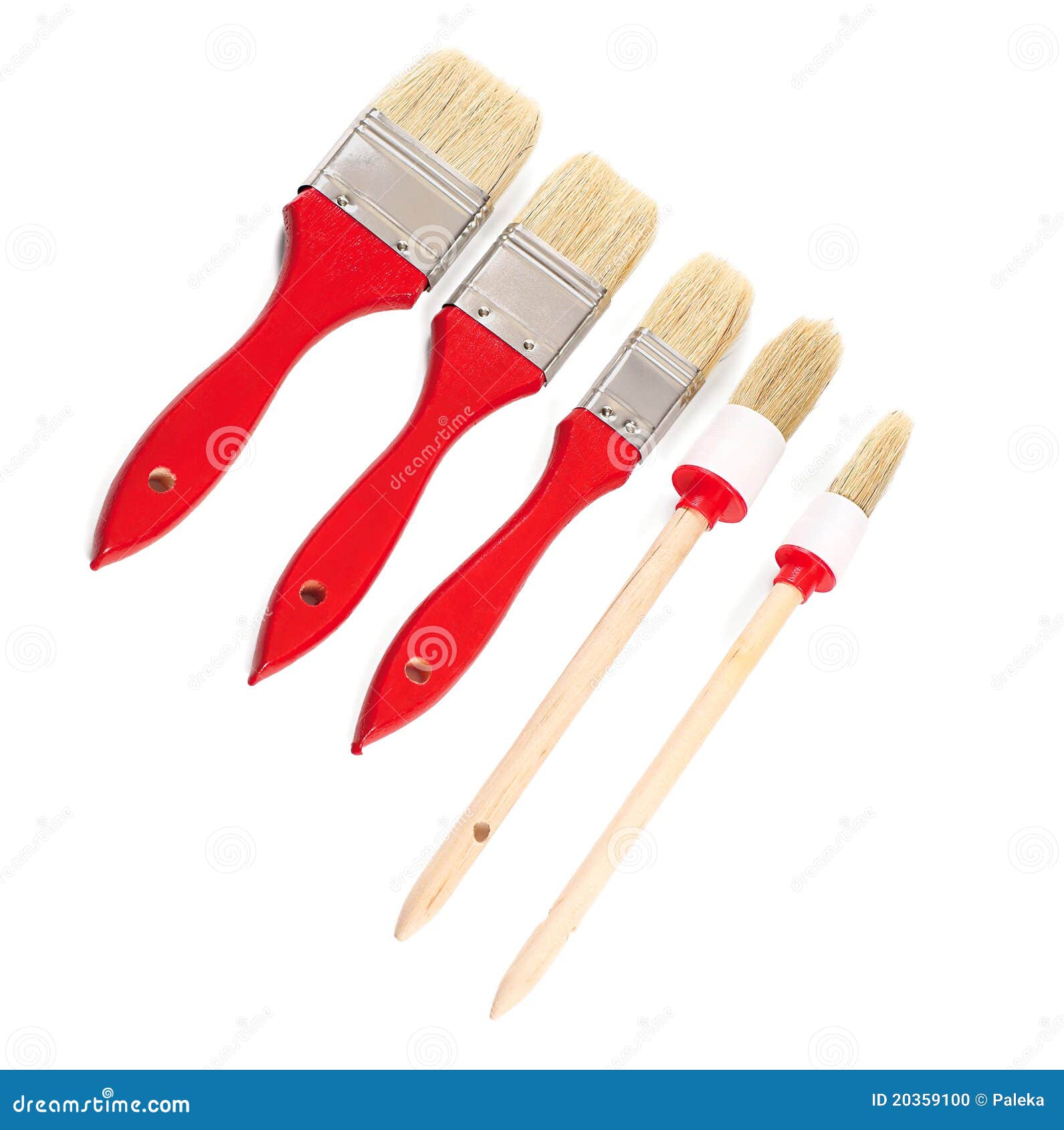De borstels van de verf stock foto. Image of nieuw, beschrijvend - 20359100