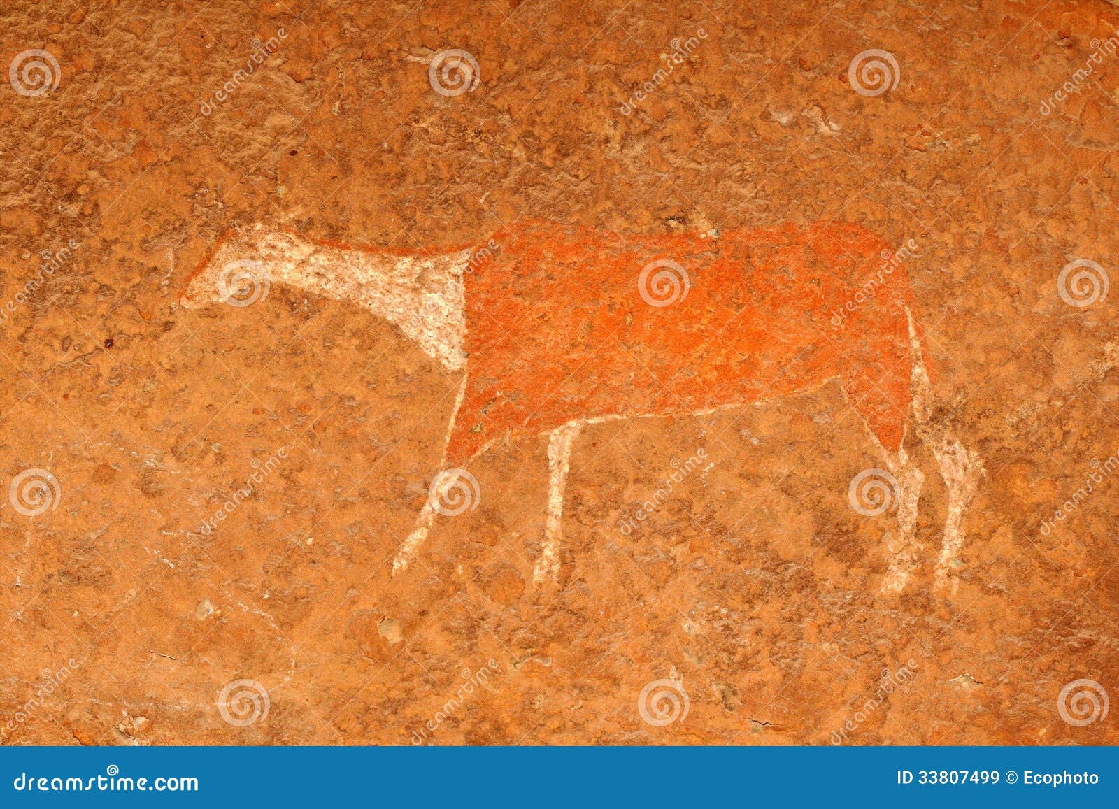 De Bosjesmannen Schommelen Het Schilderen Stock Afbeelding - Image of ...