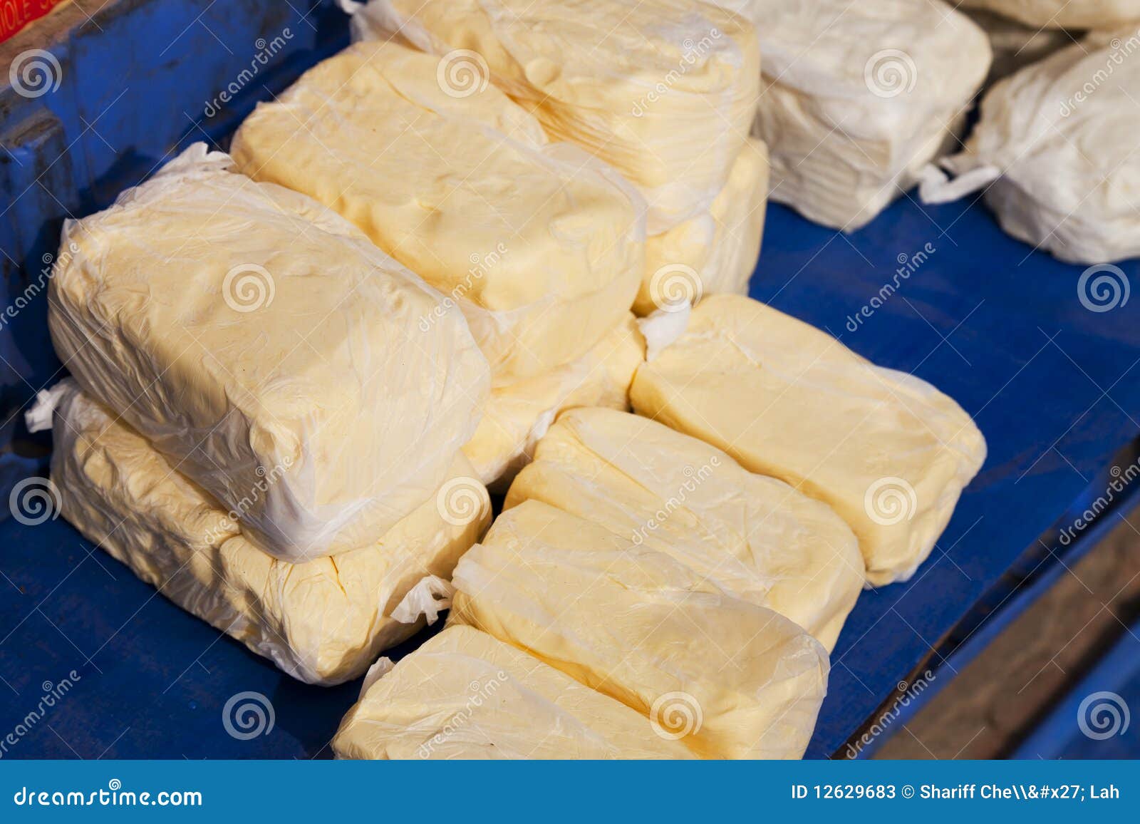 De Boter En De Kaas Van Jakken Stock Afbeelding - Image of dier ...