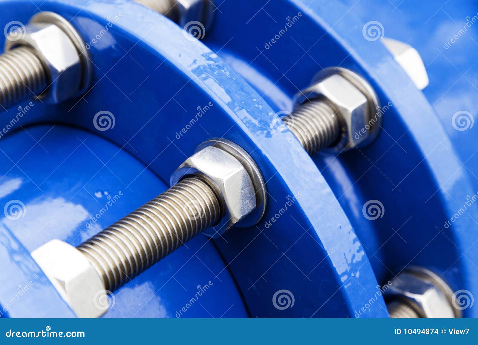 De Bouten van de machine stock foto. Image of bouten - 10494874